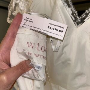 Watters | Dresses | Watters Wtoo 873 Wedding Gown | Poshmark
